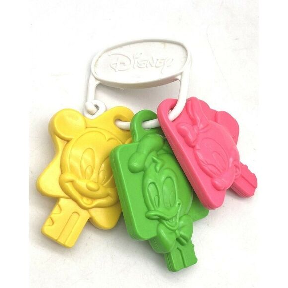 Arco | Toys | Vintagedisney Mickey Mouse Keys Babytoykeychain | Poshmark